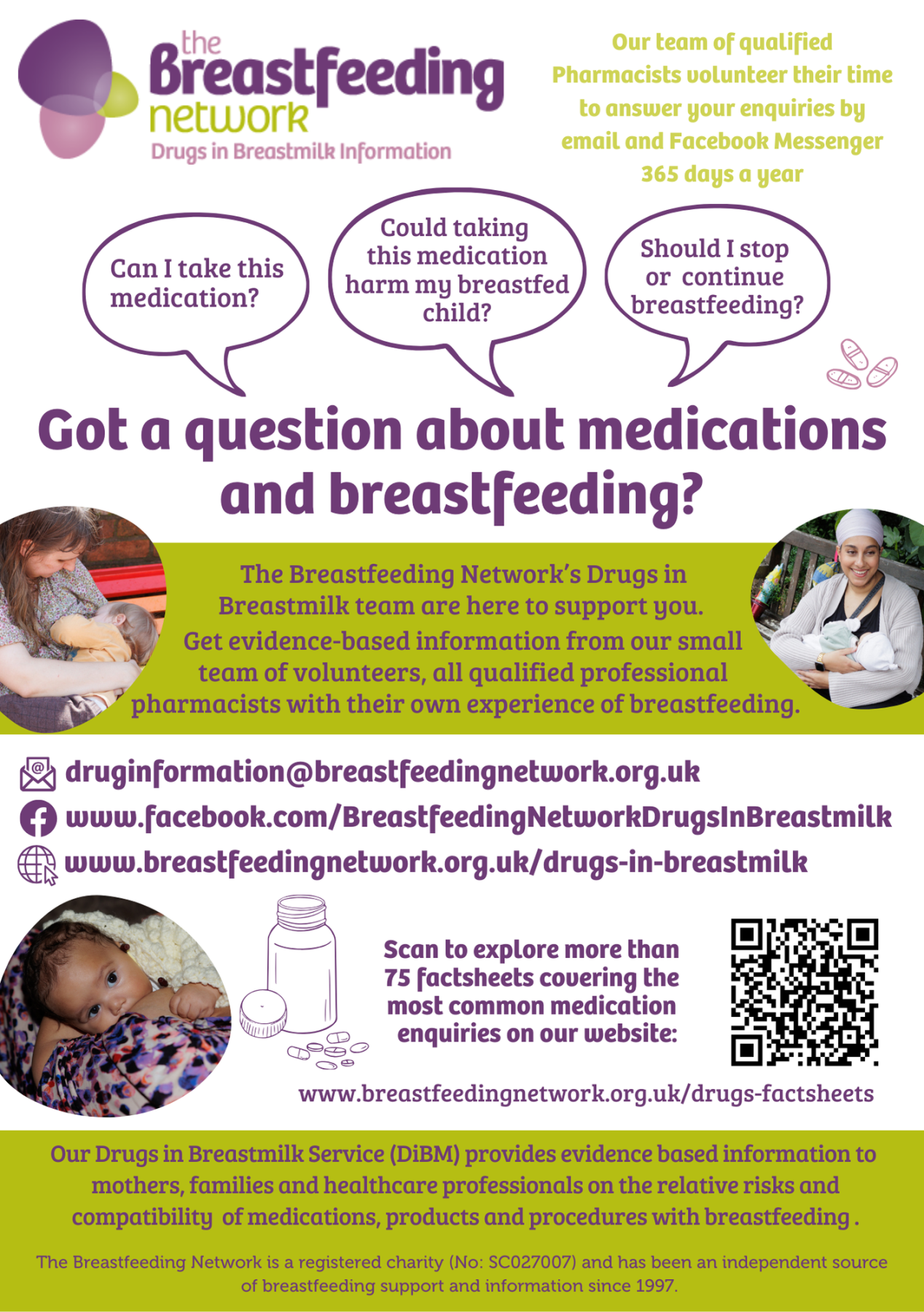 NBH/DiBM A5 Flyer - The Breastfeeding Network